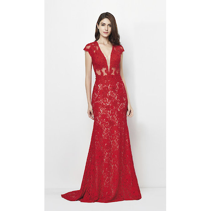 RED DEBS DRESS